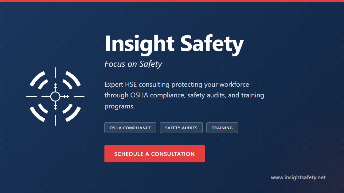 Insight Safety | HSE Consulting & Workplace Safety Solutions